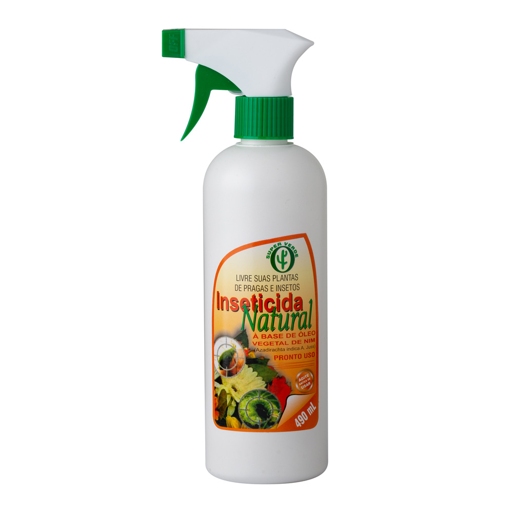 Inseticida Natural a base óleo de nim 490ml - Super Verde - Green Art